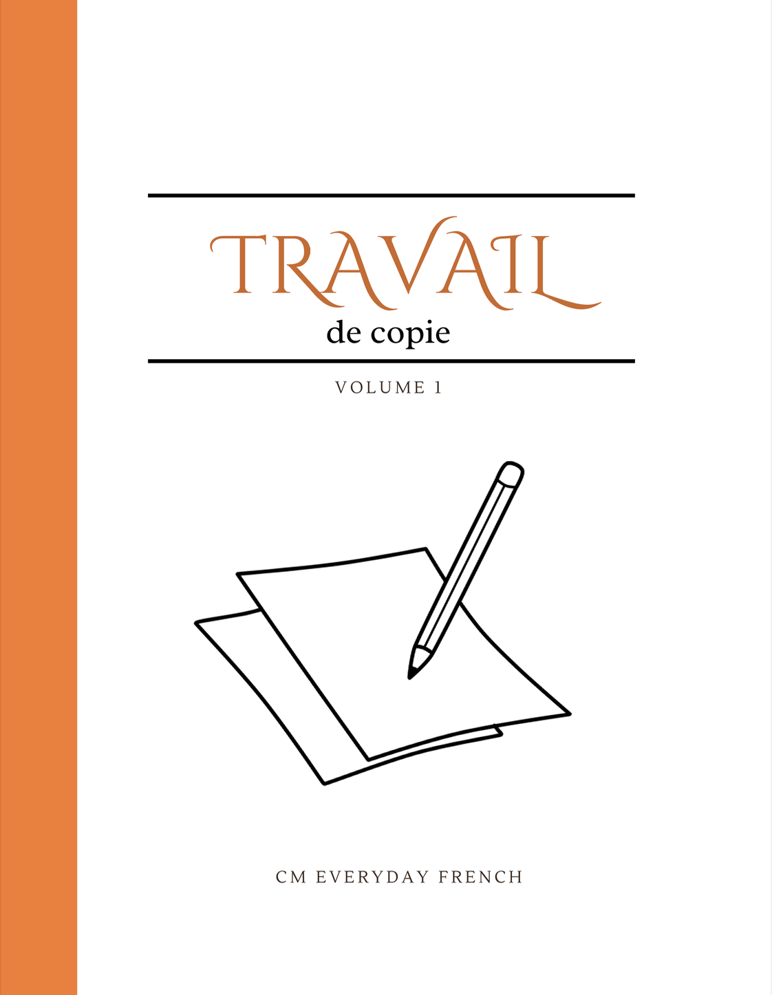 Beginner French Copywork - CM Everyday French